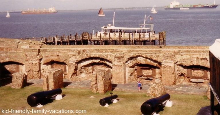 Fort Sumter National Monument- Civil War History Across the Charleston ...