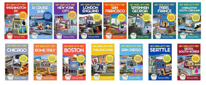 Travel Guide for Kids - The Hey Kids! Let's Visit Book Series
